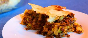 Filodeeg ovenschotel met linzen | Marieke Kookt Gezond